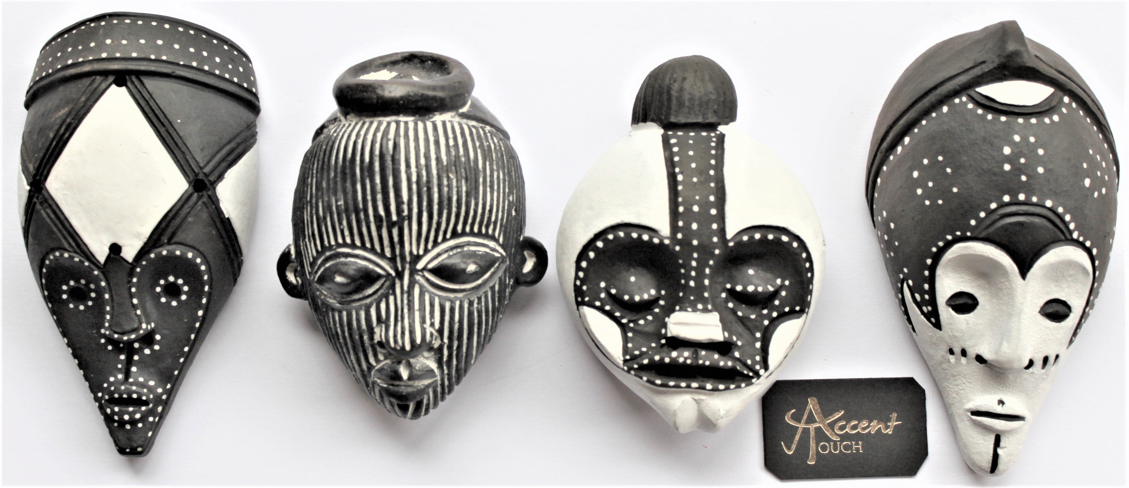 Eweke African Passport Mask - 3" x 4" – Accent Touch
