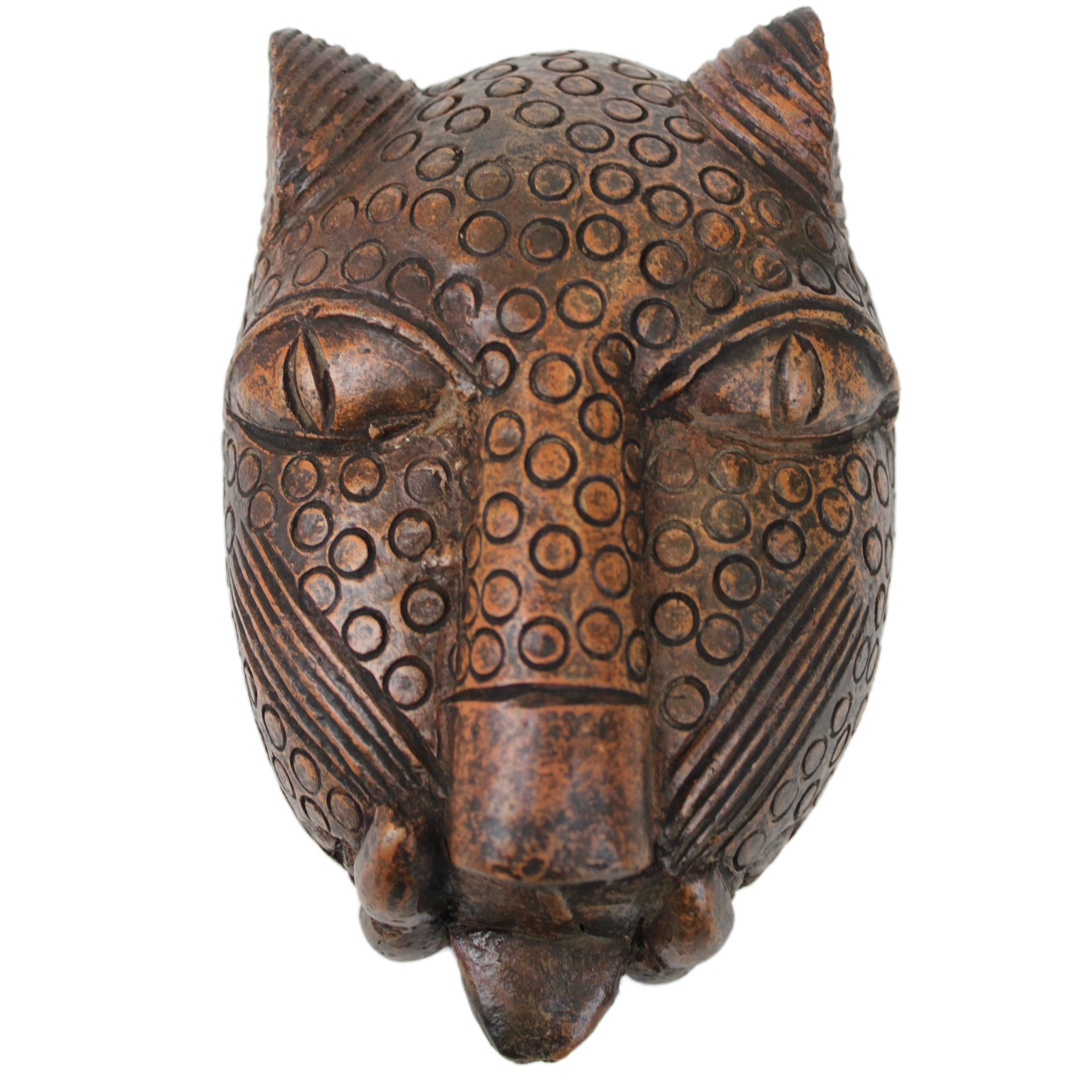 Panther African Passport Mask - 5"x 3"x 2.5" – Accent Touch